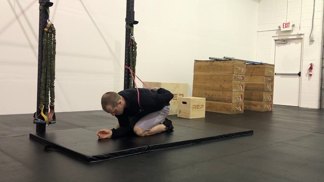 Band Assisted Thoracic Rotation - YouTube