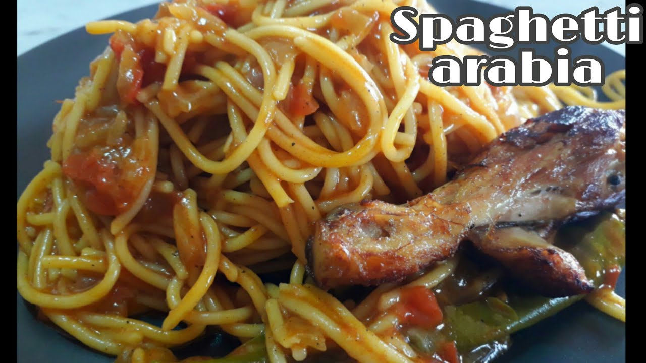 Resep Spaghetti arab ternikmat! lain daripada yang lain.. - YouTube