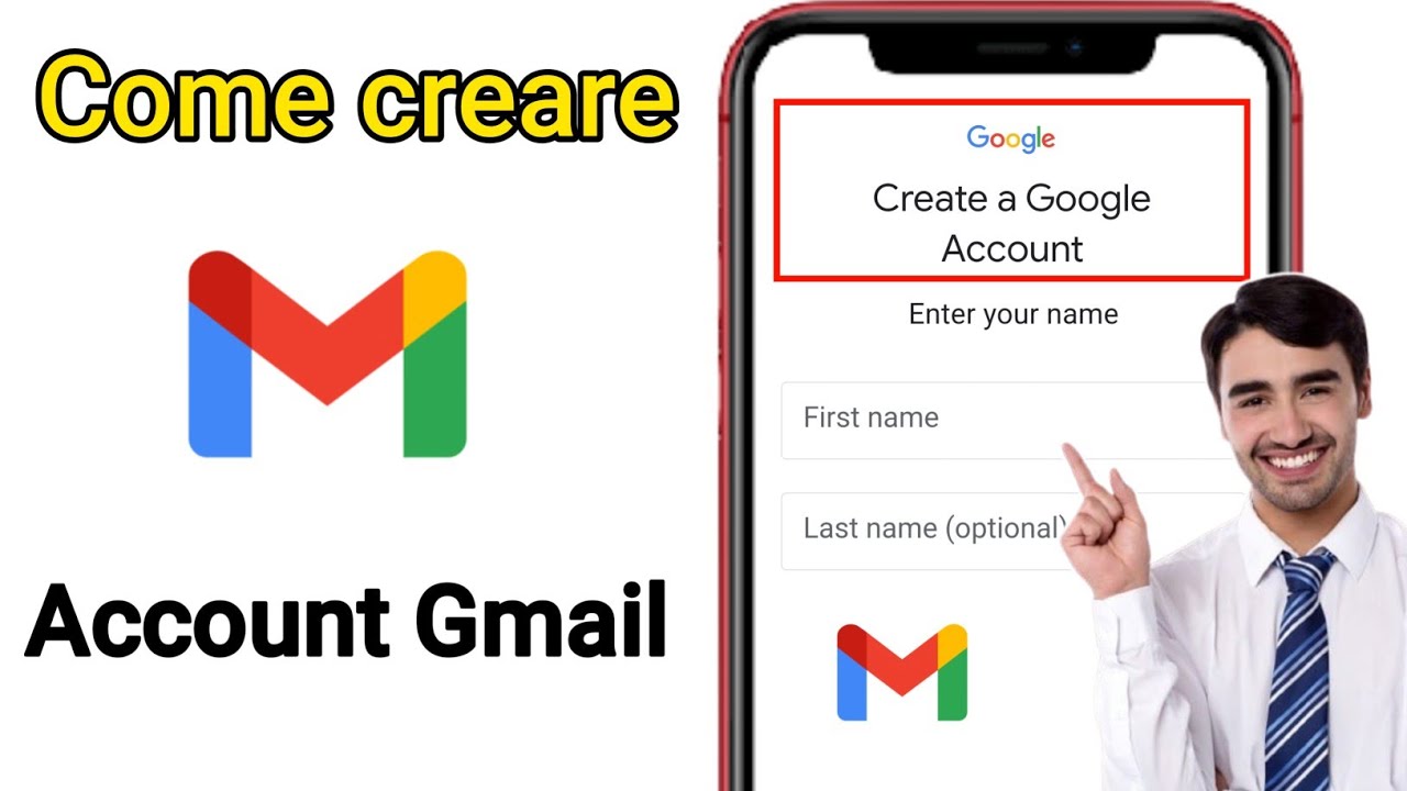 Come creare un account Gmail (2025) | Guida facile per registrarsi a ...