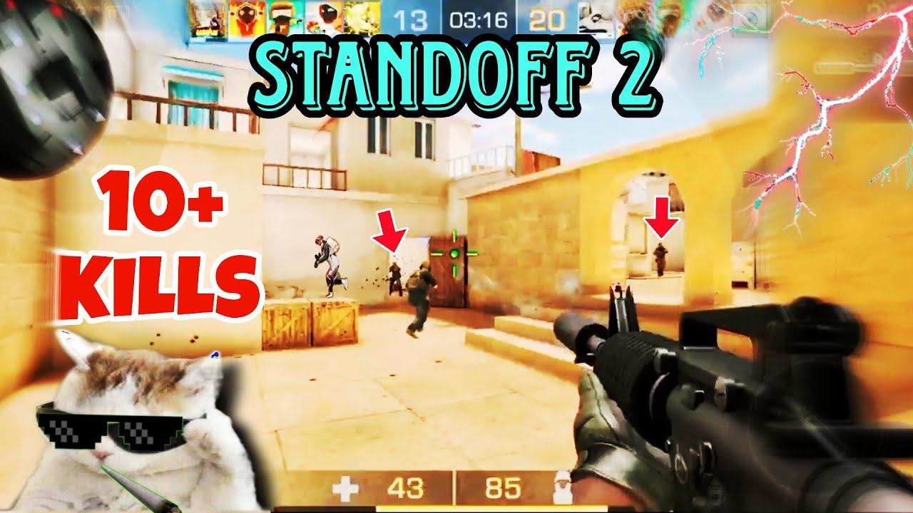 STANDOFF 2 : The Ultimate Team Deathmatch😱 I Playing with 10+ IQ and ...