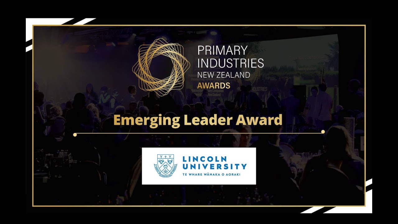 PINZ Awards 2023 - Emerging Leader Award - YouTube