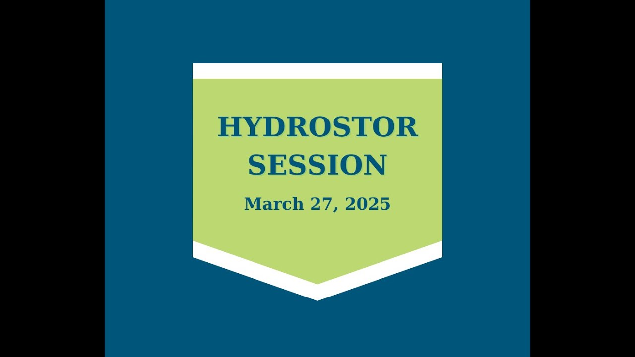 Hydrostor Meeting 03/27/2025 - YouTube
