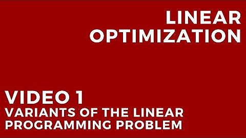 Linear Optimization - ISyE/Math/CS/Stat 525 - Fall 2021 - YouTube