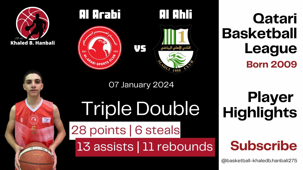"Triple Double...", My 7th "Qatari League" Game, Doha, Qatar - 07 ...