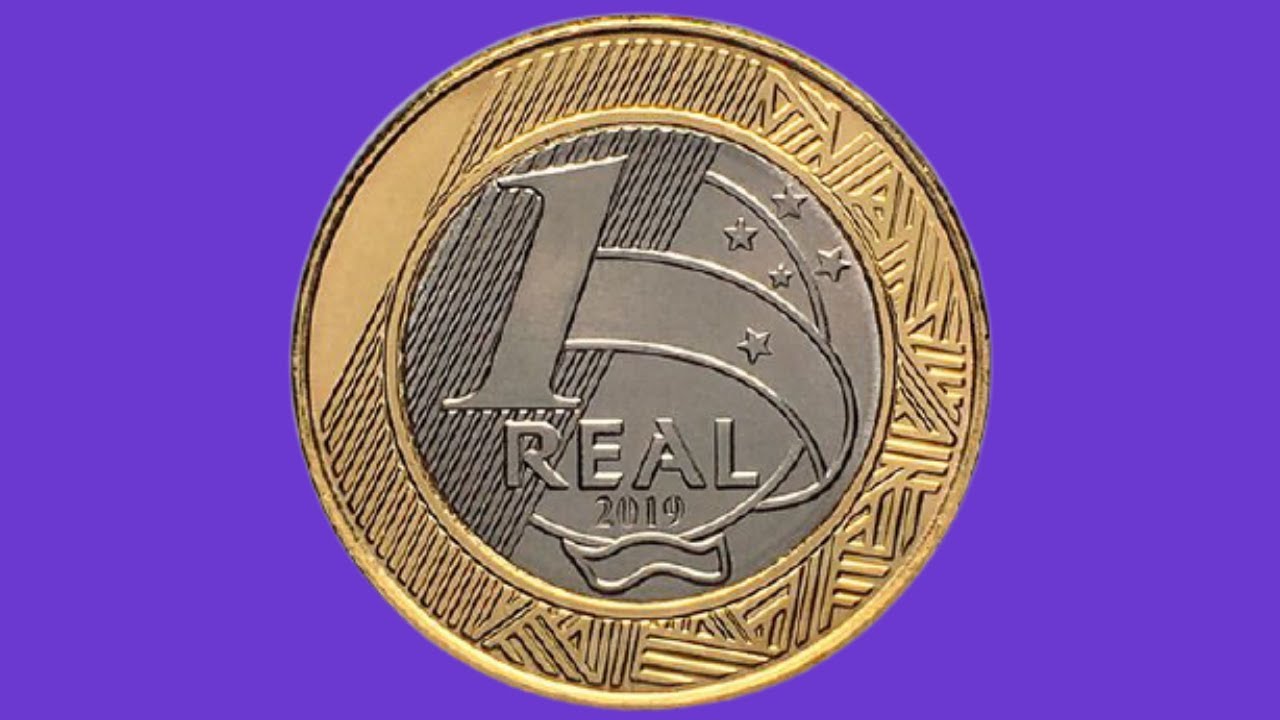 Moeda de 1 Real de 2019 VALE ATÉ 120,00 REAIS - Rara e Escassa - YouTube
