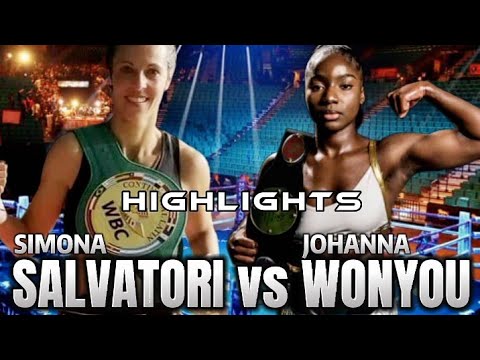 SIMONA SALVATORI VS JOHANNA WONYOU HIGHLIGHTS / BOXING - YouTube