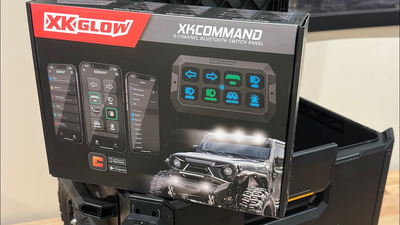 @XKGLOW_Lighting | XK Commander | Unboxing - YouTube