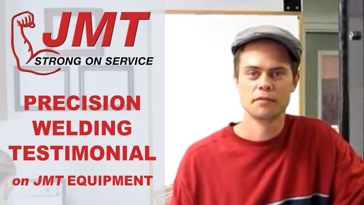 Testimonial: Precision Welding's Bryan Allred on JMT - YouTube