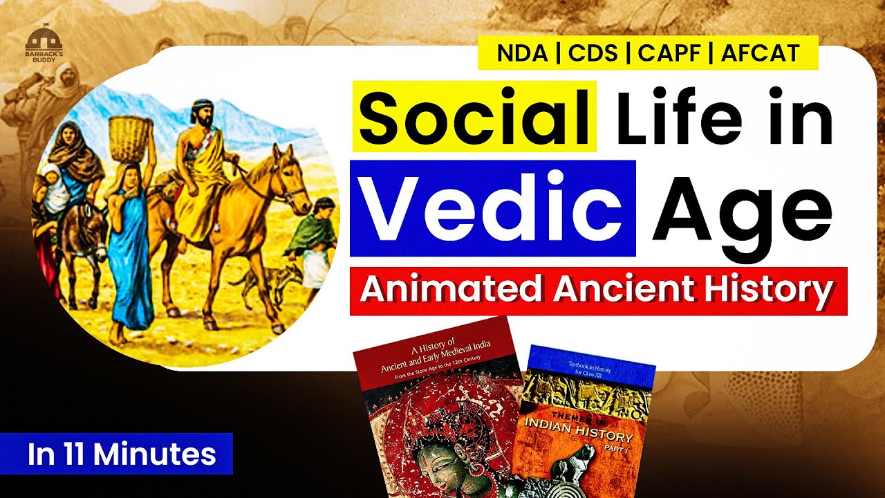 Social Life in Vedic Age | Animated Ancient History for NDA / CDS ...