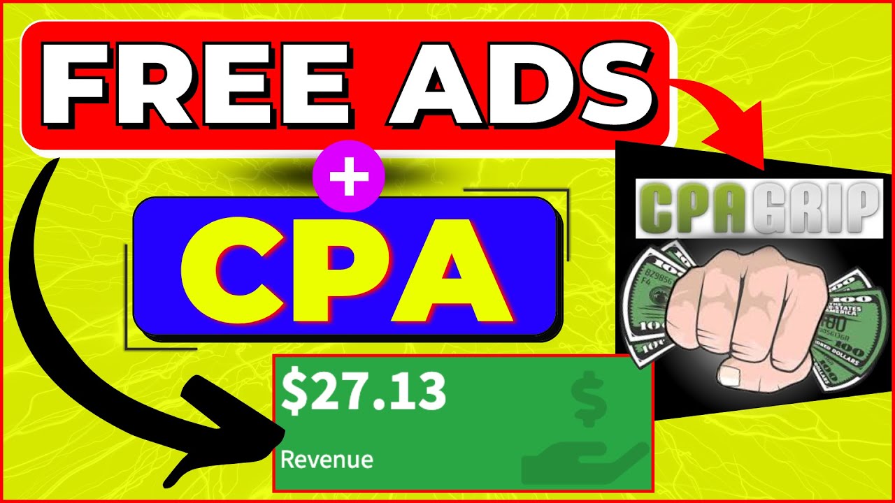 CPA Marketing Tutorial with Free Ads 2022 ($45.89 in 24 Hours) - YouTube