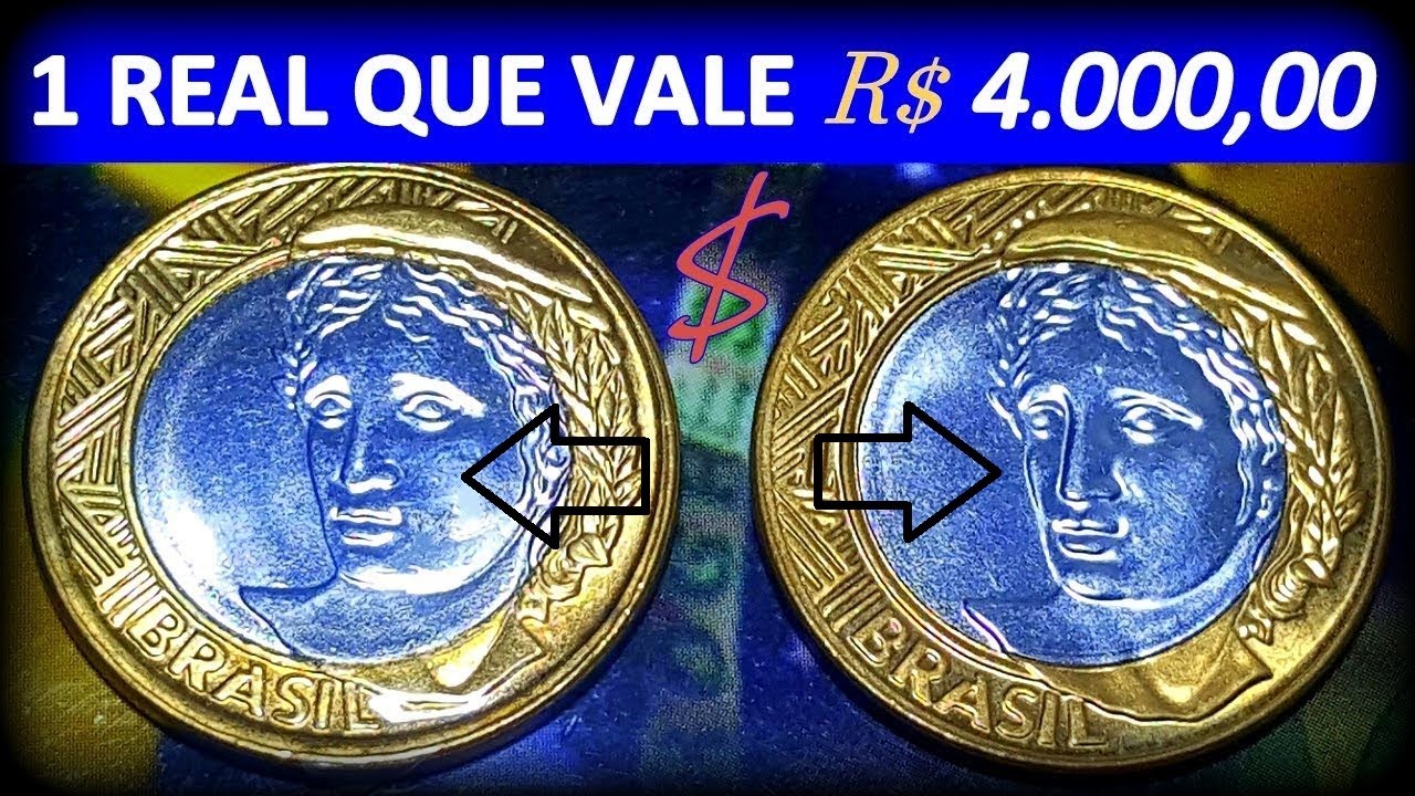 Moeda Rara De 1 Real Em Circula o Alto Valor Para Colecionadores