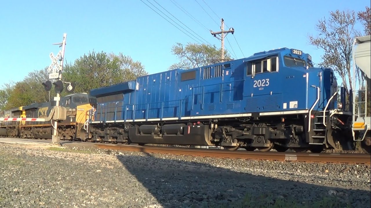 Tier 4 GE Demonstrator! GECX 2023-RailFanning-Perry Ohio - YouTube