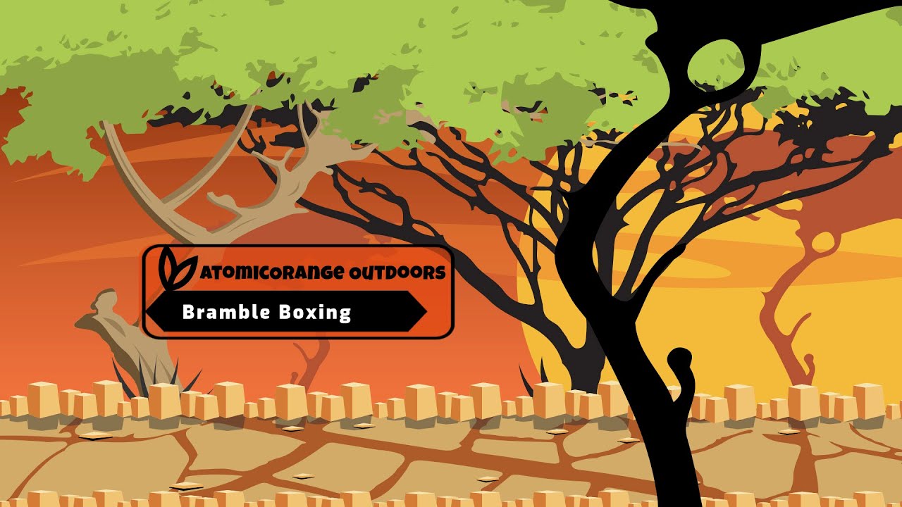 Outdoor Work - Bramble removal - Time Lapse - YouTube