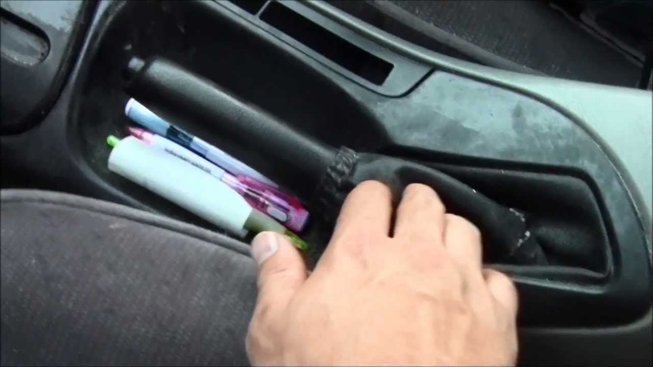 The Basics of Adjusting Hand Brake on a Car - YouTube
