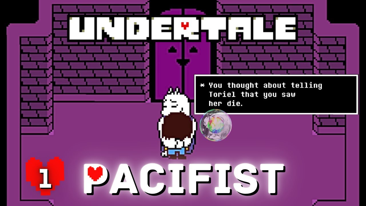 This time you'll live. |【UNDERTALE】"PACIFIST" Gameplay Part 1 - YouTube