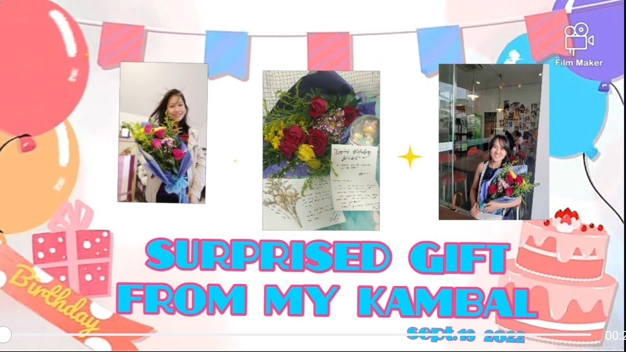 birthday surprised from Kambal - YouTube