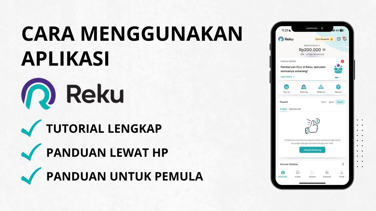 Cara Menggunakan Aplikasi Reku Untuk Pemula | Panduan Lengkap Reku ...