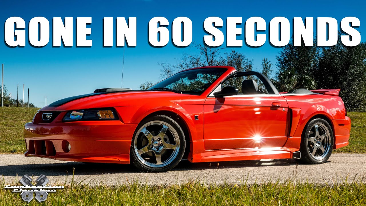 GONE IN 60 SECONDS! - Rare 2004 Roush Mustang - COMBUSTION CHAMBER ...
