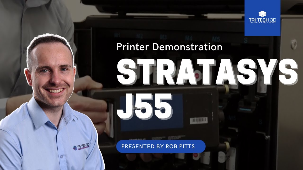 Product Demonstration | Stratasys J55 3D Printer | Colour 3D Printing ...
