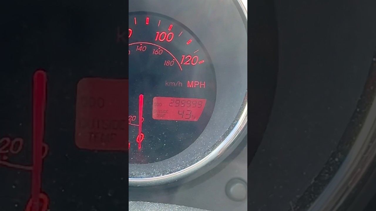 Toyota Matrix FINAL Number is 299999 #toyotamatrix #toyotacorolla # ...