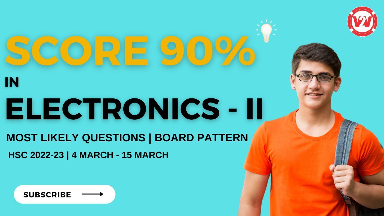 12th ELECTRONICS - 2 ONLINE LECTURE | 12th SCIENCE | V2V EdTECH LLP ...