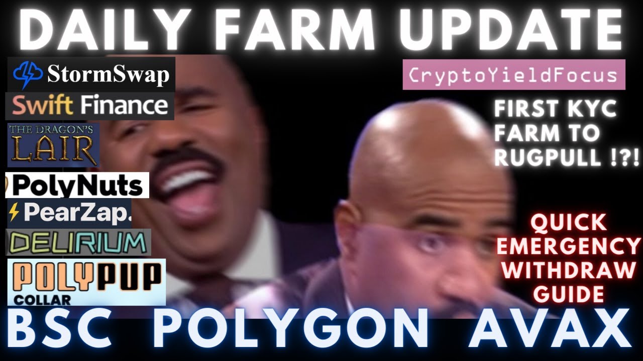 Daily Degen Farm Update | BSC - AVAX - POLYGON | FIRST KYC Farm to ...