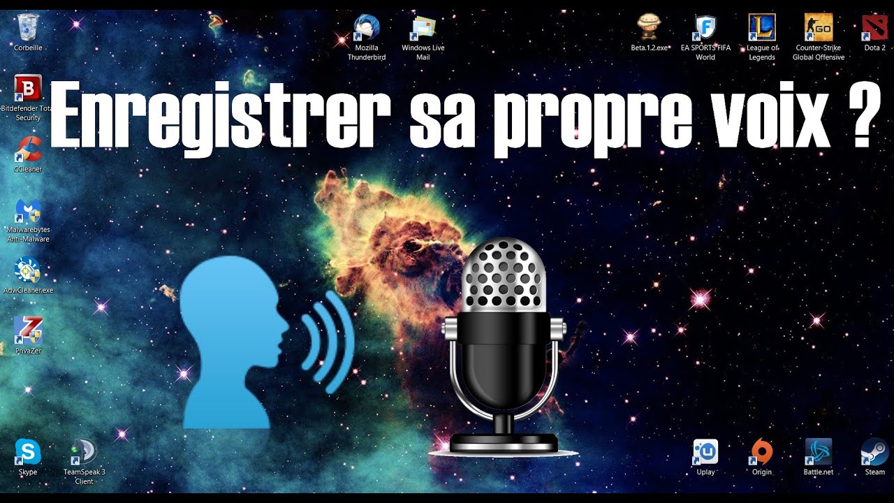 [Tuto] Comment enregistrer sa propre voix sur l'ordinateur ? - YouTube