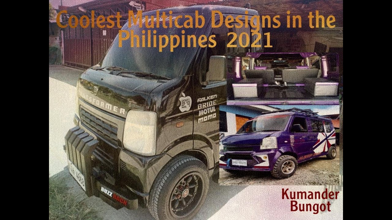 Amazing Multicab Designs in the Philippines (Multicab Trucks and Vans ...