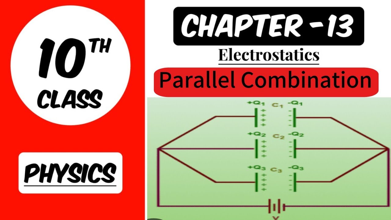 Parallel Combination of capacitor physics 10th class By Nasir Abbas ...