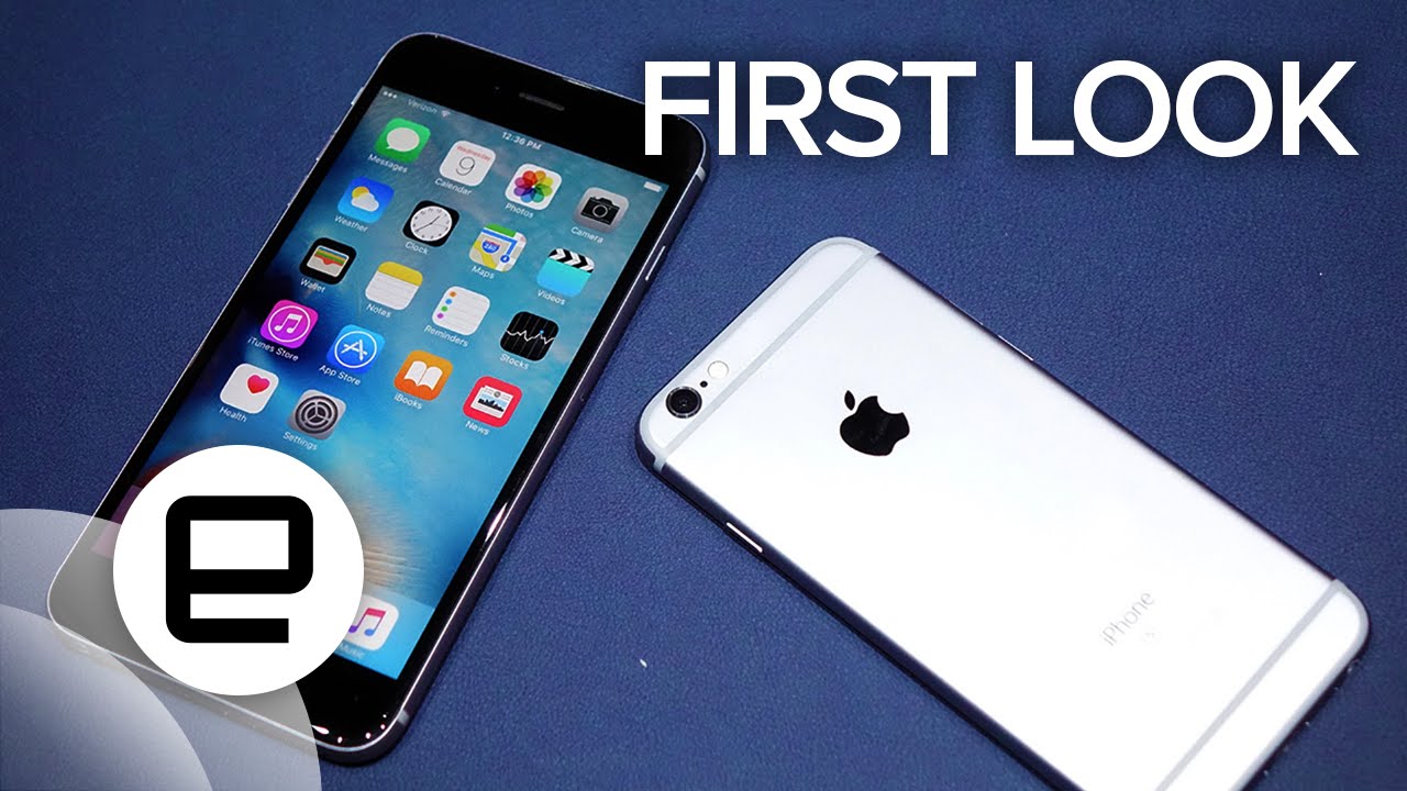 iPhone 6s and 6s Plus: First look - YouTube