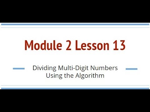 Grade 6, Module 2 Lesson 13 - YouTube