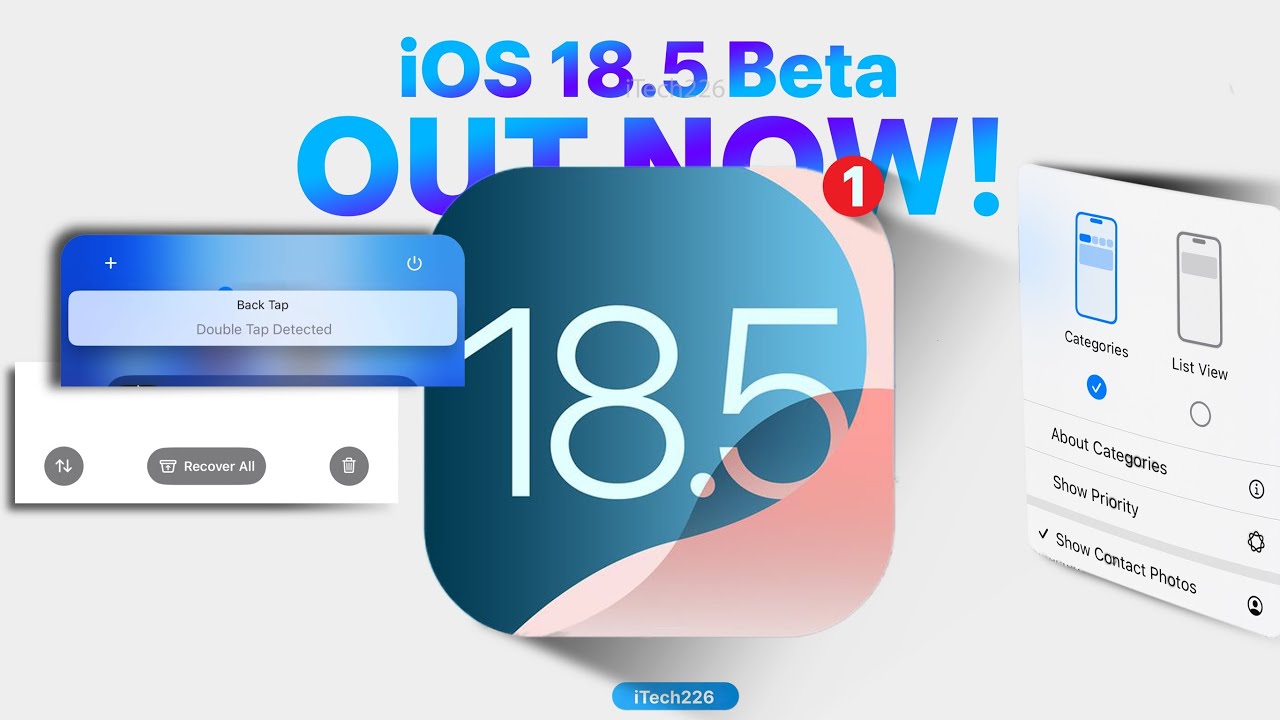 رسمياً تحديث iOS 18.5 Beta 1 | اية الجديد وموعد اصدار iOS 19 Beta 1 ...