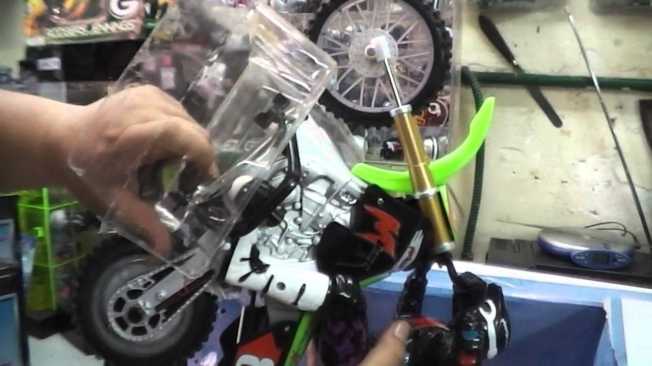 UNBOXING MY PSYCHO CYCLE - DIRT BIKE MAX TECH MOTORCYCLE STUNT RC With ...