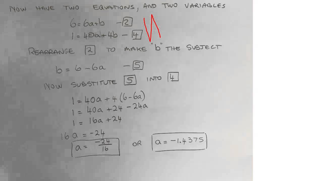 12 Maths B – Solving Sim Equ - YouTube