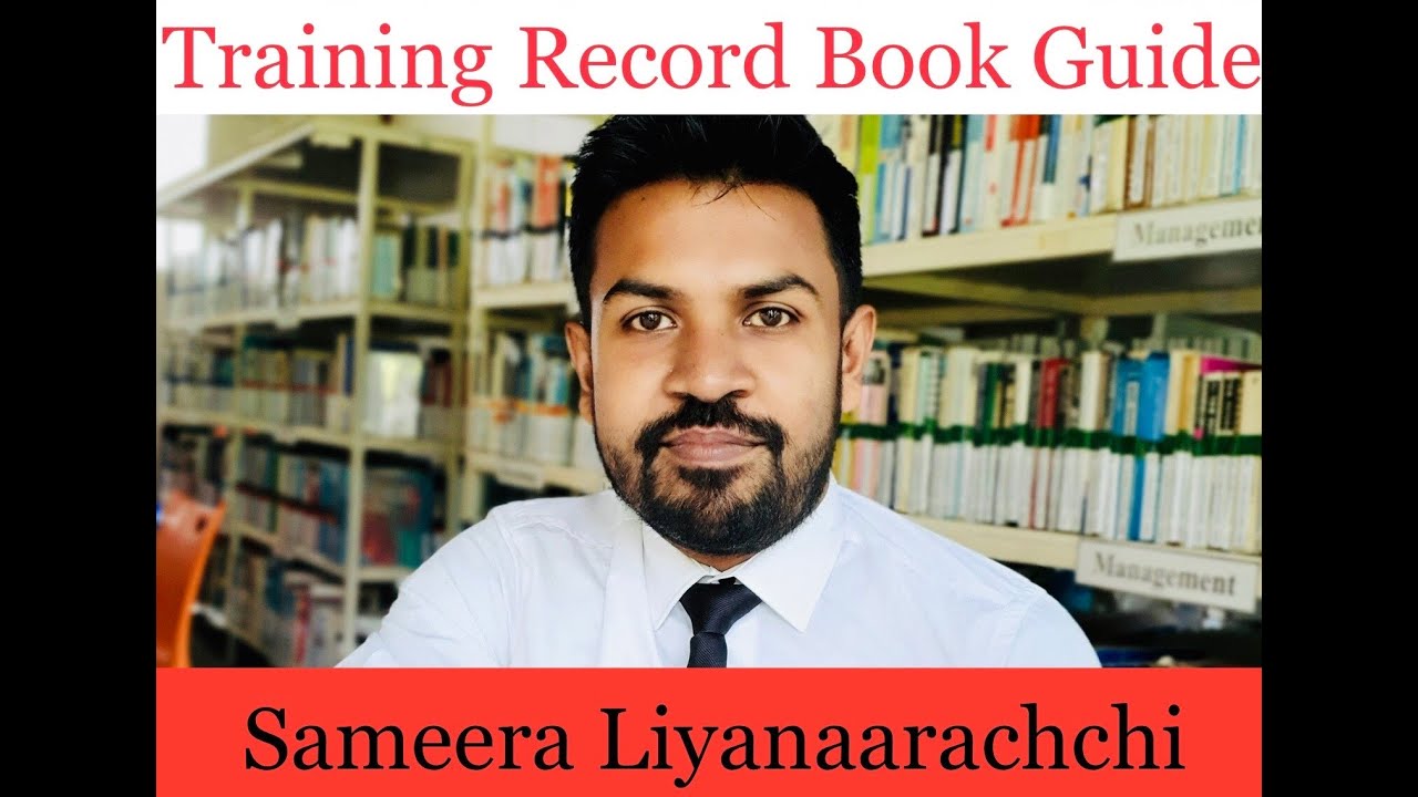 Training Record Book Guide for Apprentice Pharmacists (Ceylon Medical ...