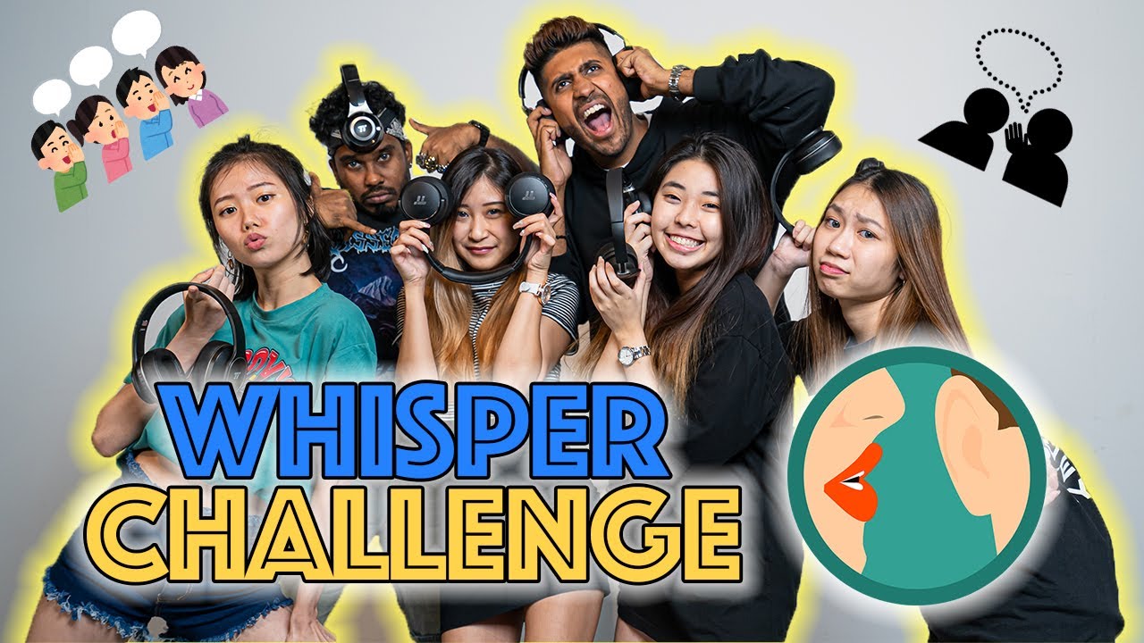 WE ARE SO BAD AT THIS! | WHISPER CHALLENGE - YouTube