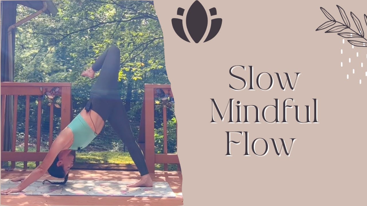 Slow Mindful Flow | 30 Min Vinyasa Yoga Class - YouTube