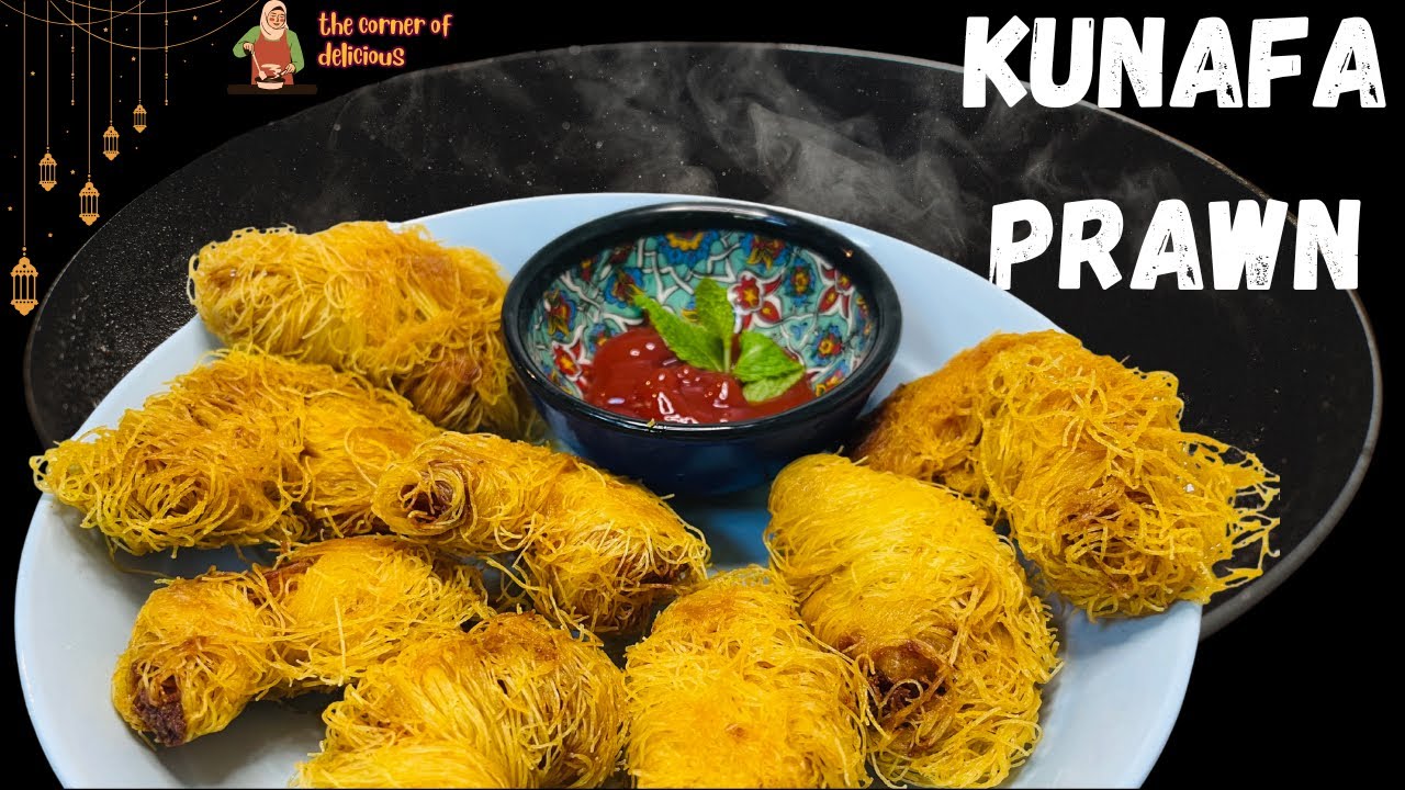 KUNAFA PRAWNS | IFTAR SPECIAL RECIPE 🌙| Quick Easy Pictorial Recipe ...