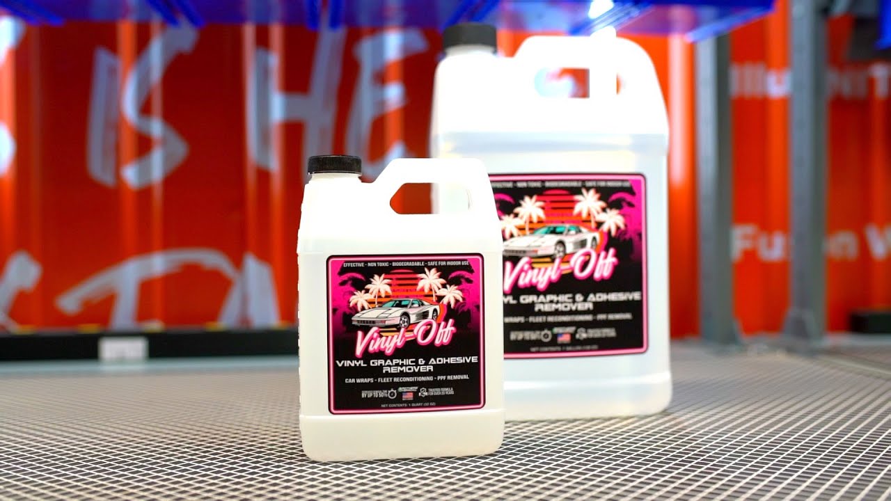 Vinyl-Off - Vinyl Graphic and Adhesive Remover by Brothers Chemical ...