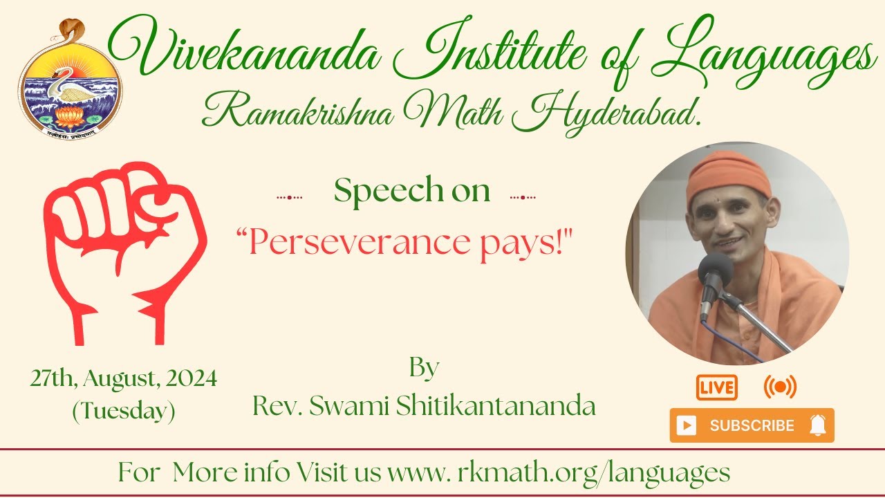 “Perseverance pays!" 36D_DB - YouTube