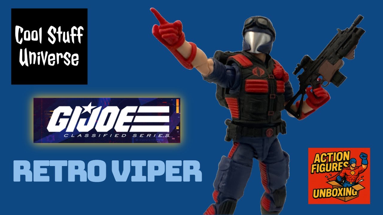 GI Joe Classified Retro Cobra Viper Unboxing & Review - YouTube