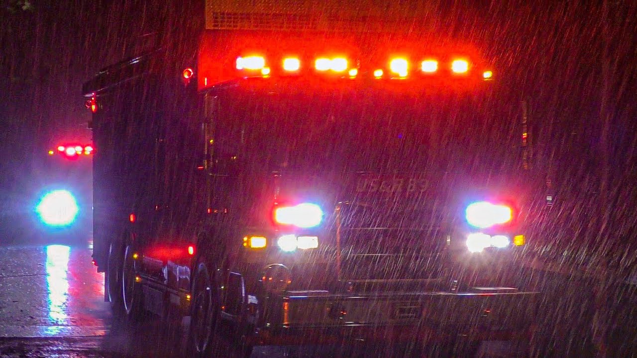 LAFD Task Force 89, USAR 89, & Swift Coordinator 1 Responding - YouTube