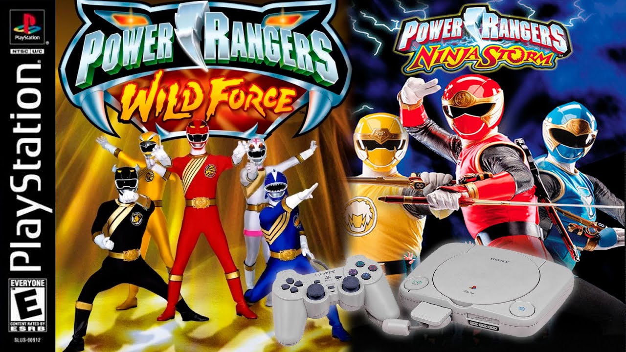 POWER RANGERS FORÇA ANIMAL E TEMPESTADE NINJA PARA PS1 - YouTube