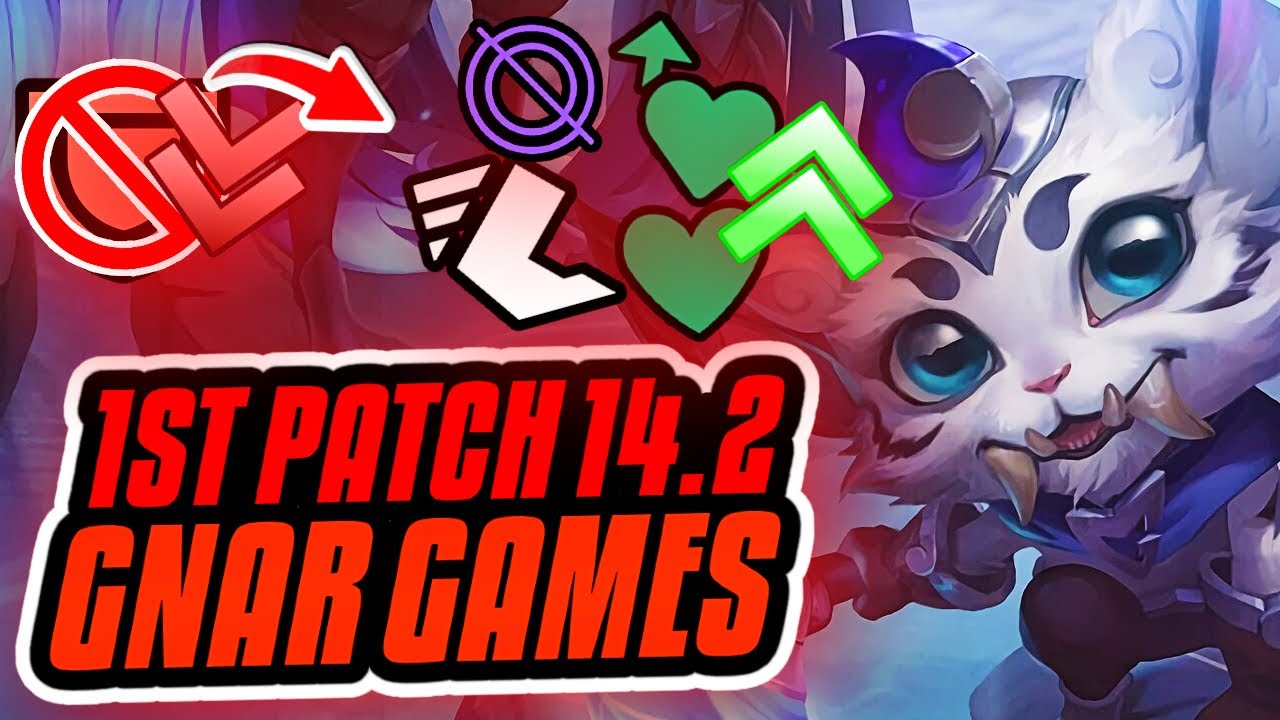 MY FIRST GNAR GAME WITH THE RUNE CHANGES IN PATCH 14.2! Season 14 Gnar ...