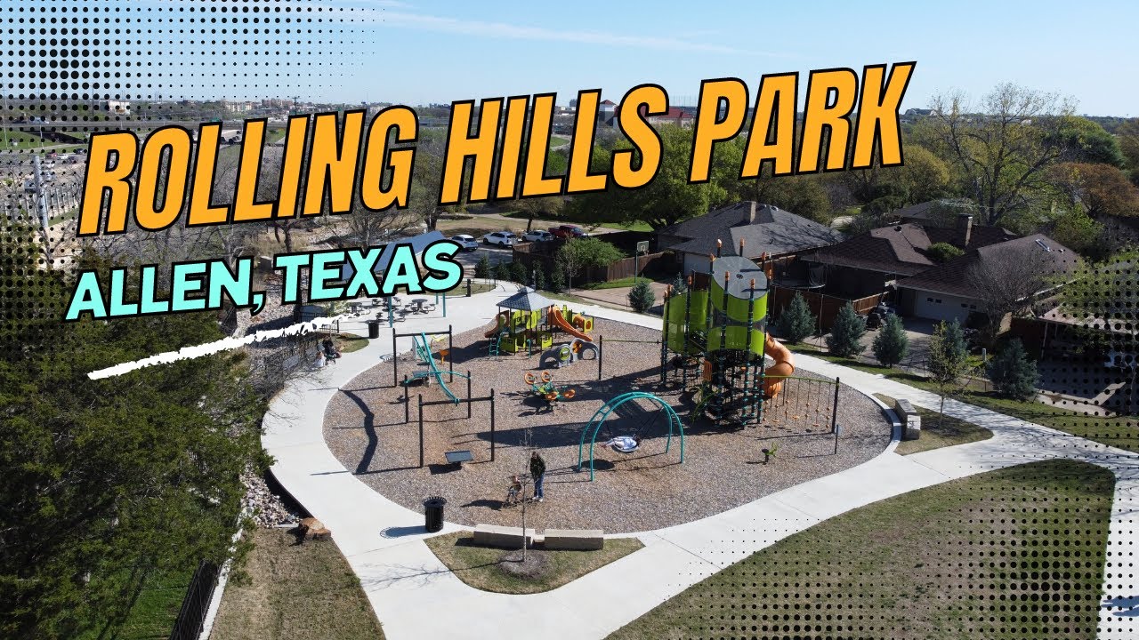 Discover Outdoor Fun at Rolling Hills Park in Allen, Texas! - YouTube