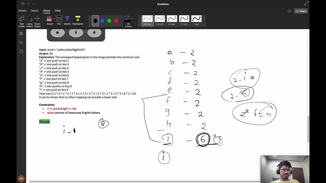 3016 Minimum Number Of Pushes To Type Word Ii Sorting Hashmap Youtube