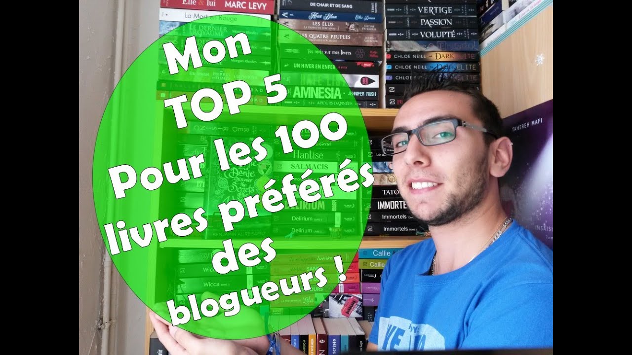 Mon TOP 5 pour les 100 livres préférés des blogueurs ! | Enjoy Books ...