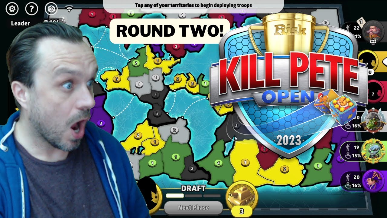Kill Pete Open 2023 - Round Two Official Game! - YouTube