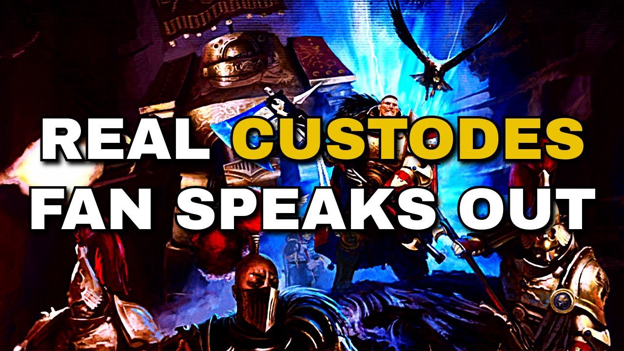 I don't have a problem with female Custodes BUT... - YouTube