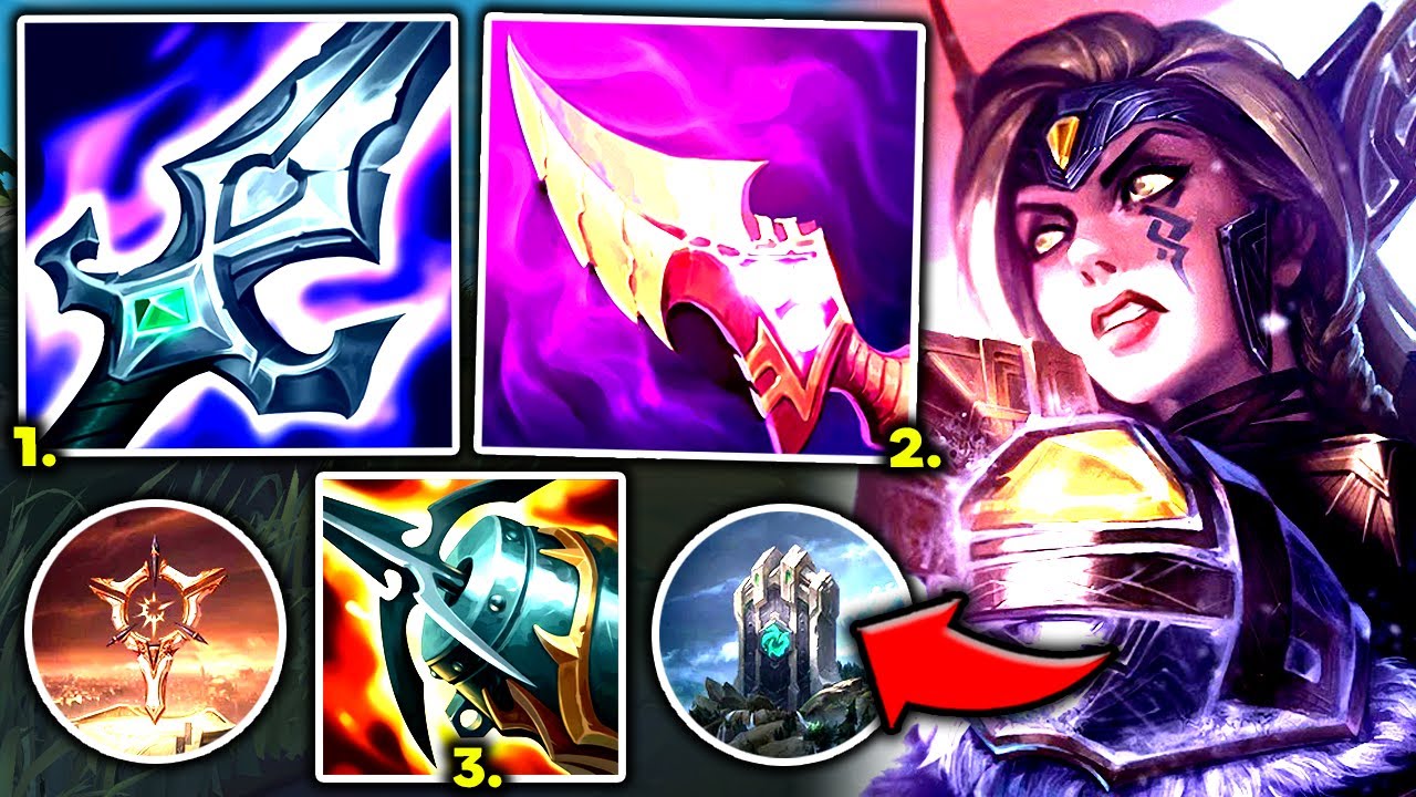 KAYLE TOP ON-HIT BUILD NEEDS NO TEAM LATE-GAME (1V9 BUILD) - S13 Kayle ...